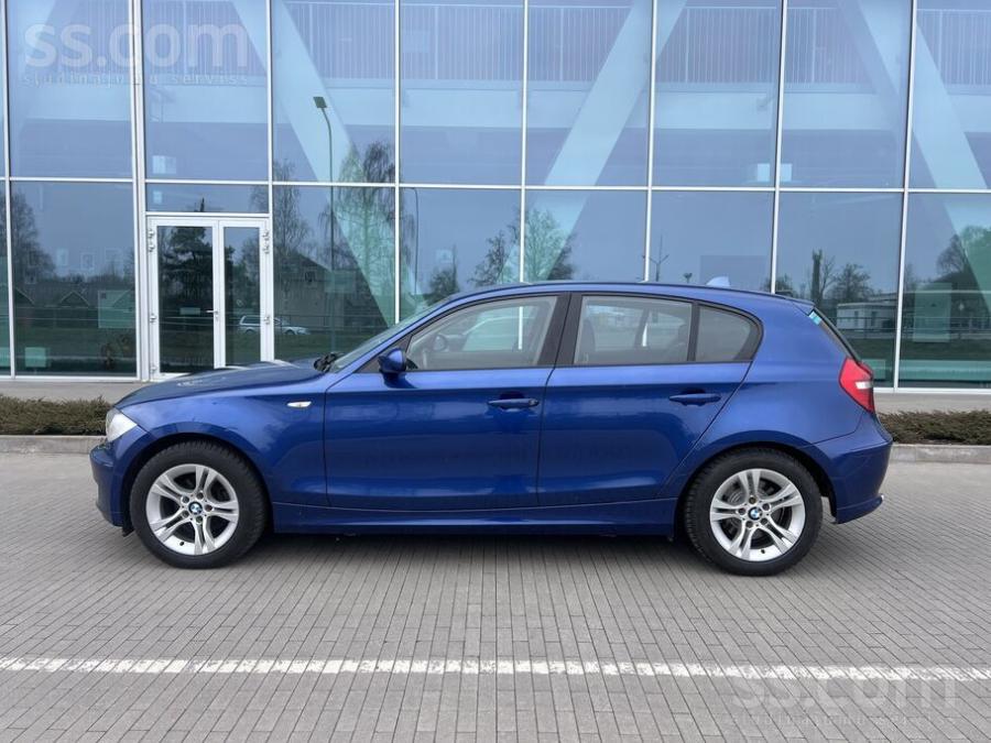 Blue BMW 118 2008 in Rezekne, with an engine capacity of 2.00 L and mileage of 336 thousand km for 4490 €, photo 6 on AUTOMOTO.COM.LV