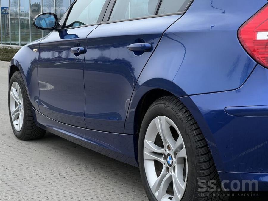 Blue BMW 118 2008 in Rezekne, with an engine capacity of 2.00 L and mileage of 336 thousand km for 4490 €, photo 9 on AUTOMOTO.COM.LV