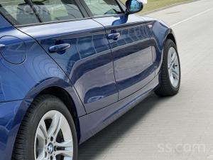 Blue BMW 118 2008 in Rezekne, with an engine capacity of 2.00 L and mileage of 336 thousand km for 4490 €, photo 10 on AUTOMOTO.COM.LV