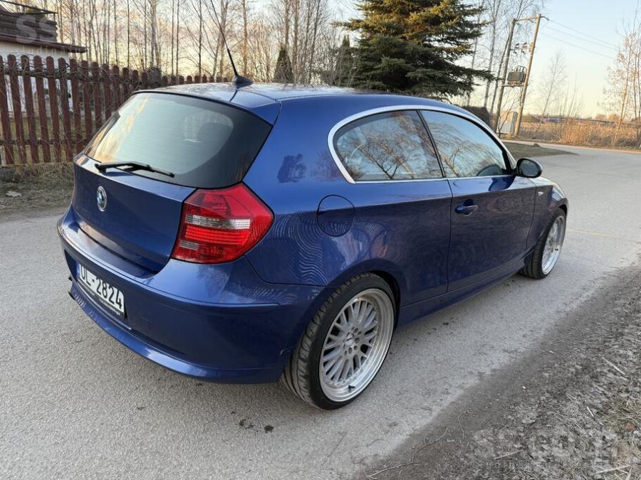 Синий БМВ 118 2008 в Рига, объемом двигателя 2.00 л и пробегом 370 тыс. км за 2250 €, фото 3 на AUTOMOTO.COM.LV