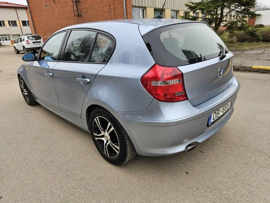 Blue BMW 118 2008 in Jekabpils, with an engine capacity of 2.00 L and mileage of 264 thousand km for 3790 €, photo 8 on AUTOMOTO.COM.LV