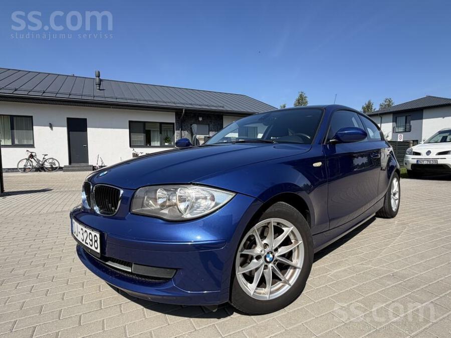 Blue BMW 118 2008 in Riga, with an engine capacity of 2.00 L and mileage of 240 thousand km for 3700 €, photo 16 on AUTOMOTO.COM.LV