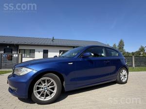 Blue BMW 118 2008 in Riga, with an engine capacity of 2.00 L and mileage of 240 thousand km for 3700 €, photo 17 on AUTOMOTO.COM.LV