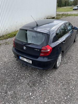 Blue BMW 118 2008 in Kehra, with an engine capacity of 2.00 L and mileage of 295 thousand km for 2700 €, photo 12 on AUTOMOTO.COM.LV