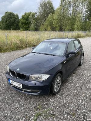 Blue BMW 118 2008 in Kehra, with an engine capacity of 2.00 L and mileage of 295 thousand km for 2700 €, photo 16 on AUTOMOTO.COM.LV