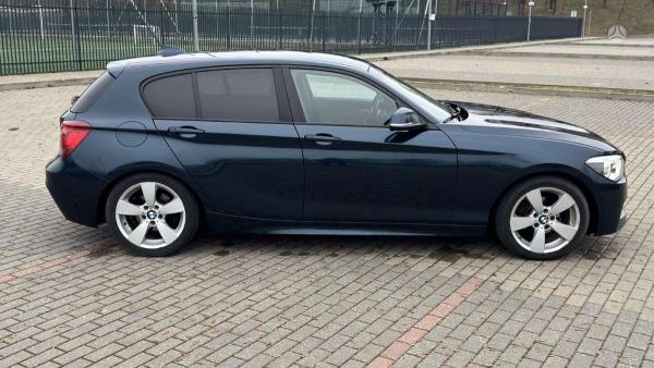 Blue BMW 118 2011 in Jonava, with an engine capacity of 2.00 L and mileage of 266 thousand km for 7700 €, photo 4 on AUTOMOTO.COM.LV