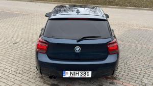 Blue BMW 118 2011 in Jonava, with an engine capacity of 2.00 L and mileage of 266 thousand km for 7700 €, photo 6 on AUTOMOTO.COM.LV