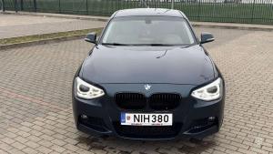 Blue BMW 118 2011 in Jonava, with an engine capacity of 2.00 L and mileage of 266 thousand km for 7700 €, photo 10 on AUTOMOTO.COM.LV