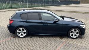 Blue BMW 118 2011 in Jonava, with an engine capacity of 2.00 L and mileage of 266 thousand km for 7700 €, photo 12 on AUTOMOTO.COM.LV