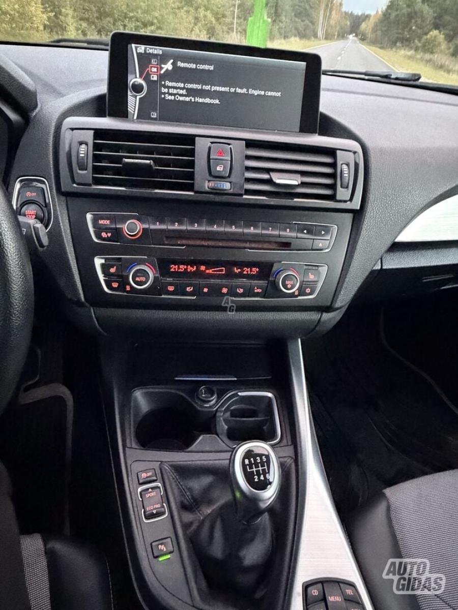 Zils BMW 118 2011 Klaipėda, ar dzinēja tilpumu 1.80 L un nobraukumu 234 tūkst. km par 5800 €, foto 12 vietnē AUTOMOTO.COM.LV
