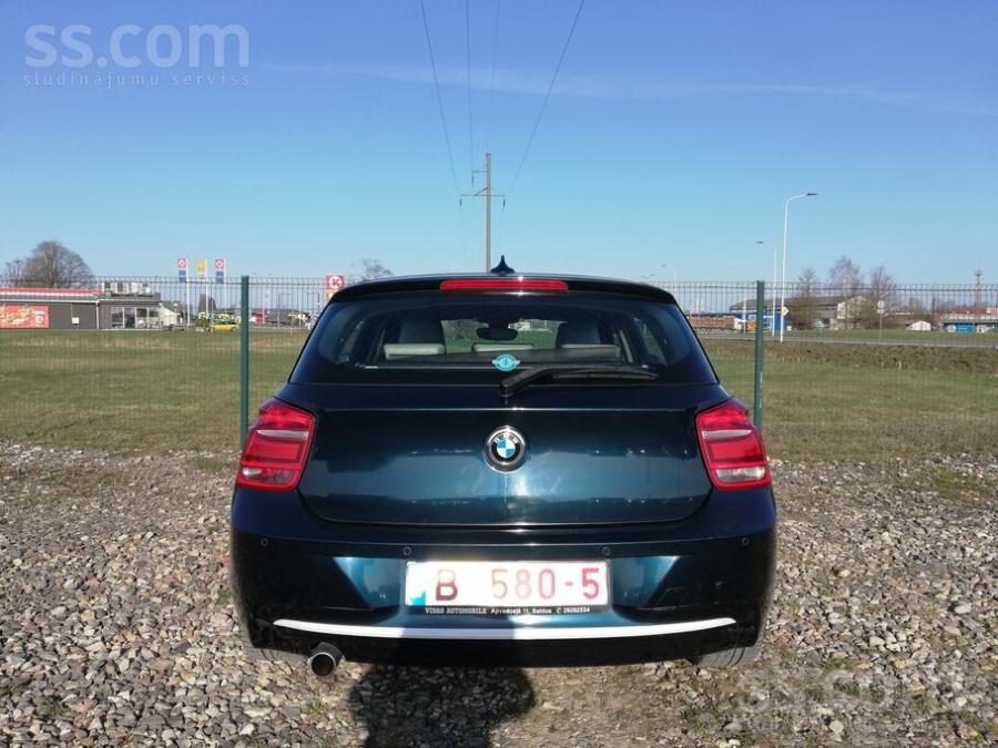 Zils BMW 118 2012 Saldus, ar dzinēja tilpumu 2.00 L un nobraukumu 282 tūkst. km par 8300 €, foto 3 vietnē AUTOMOTO.COM.LV