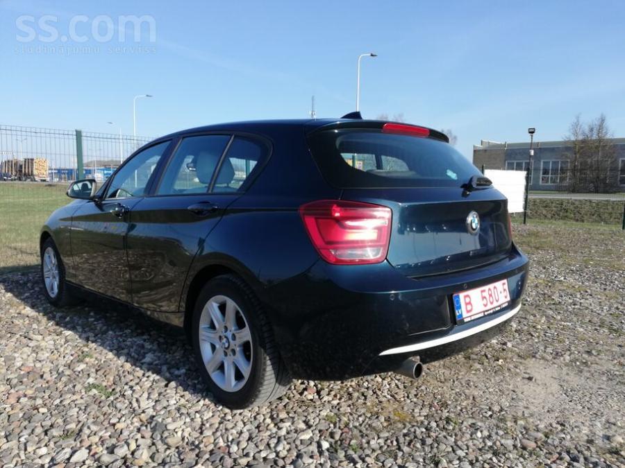 Zils BMW 118 2012 Saldus, ar dzinēja tilpumu 2.00 L un nobraukumu 282 tūkst. km par 8300 €, foto 5 vietnē AUTOMOTO.COM.LV