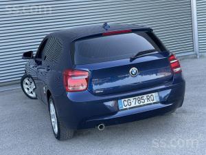 Blue BMW 118 2012 in Riga, with an engine capacity of 2.00 L and mileage of 282 thousand km for 7750 €, photo 5 on AUTOMOTO.COM.LV