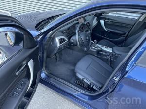 Blue BMW 118 2012 in Riga, with an engine capacity of 2.00 L and mileage of 282 thousand km for 7750 €, photo 10 on AUTOMOTO.COM.LV