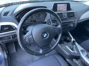 Blue BMW 118 2012 in Riga, with an engine capacity of 2.00 L and mileage of 282 thousand km for 7750 €, photo 12 on AUTOMOTO.COM.LV