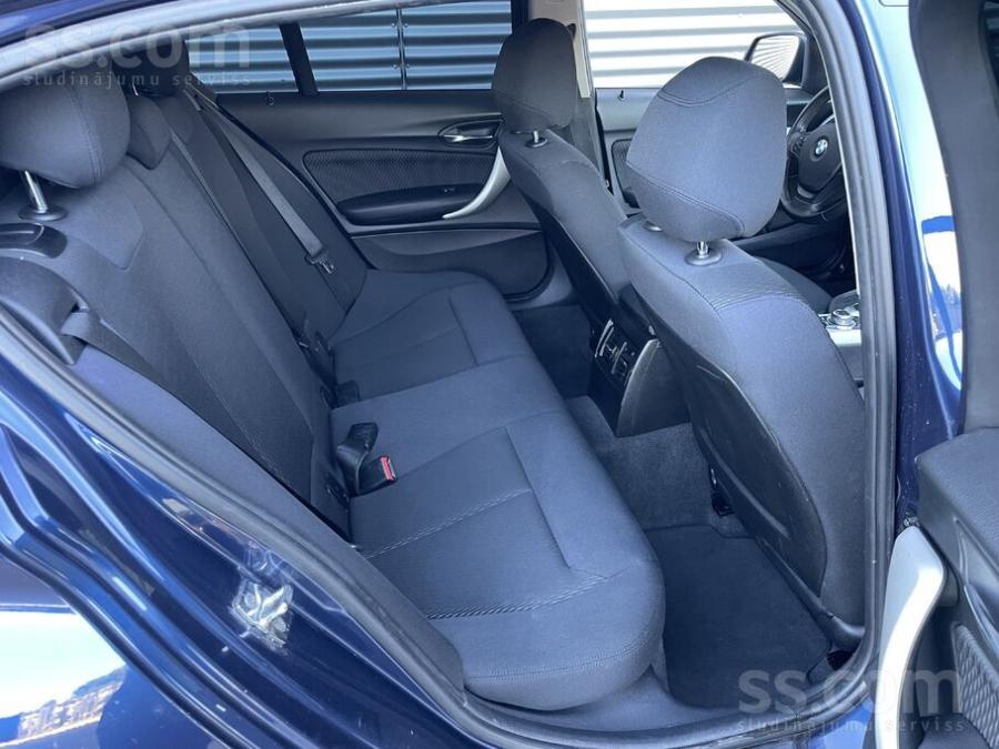 Blue BMW 118 2012 in Riga, with an engine capacity of 2.00 L and mileage of 282 thousand km for 7750 €, photo 29 on AUTOMOTO.COM.LV