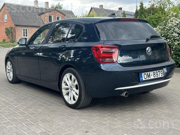 Blue BMW 118 2012 in Tukums, with an engine capacity of 2.00 L and mileage of 202 thousand km for 7690 €, photo 5 on AUTOMOTO.COM.LV
