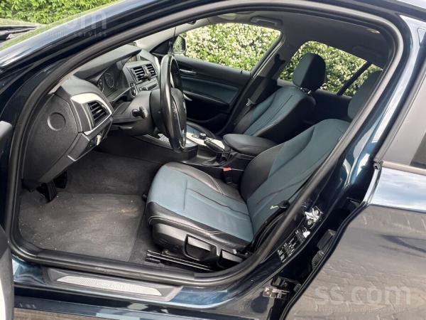 Blue BMW 118 2012 in Tukums, with an engine capacity of 2.00 L and mileage of 202 thousand km for 7690 €, photo 7 on AUTOMOTO.COM.LV
