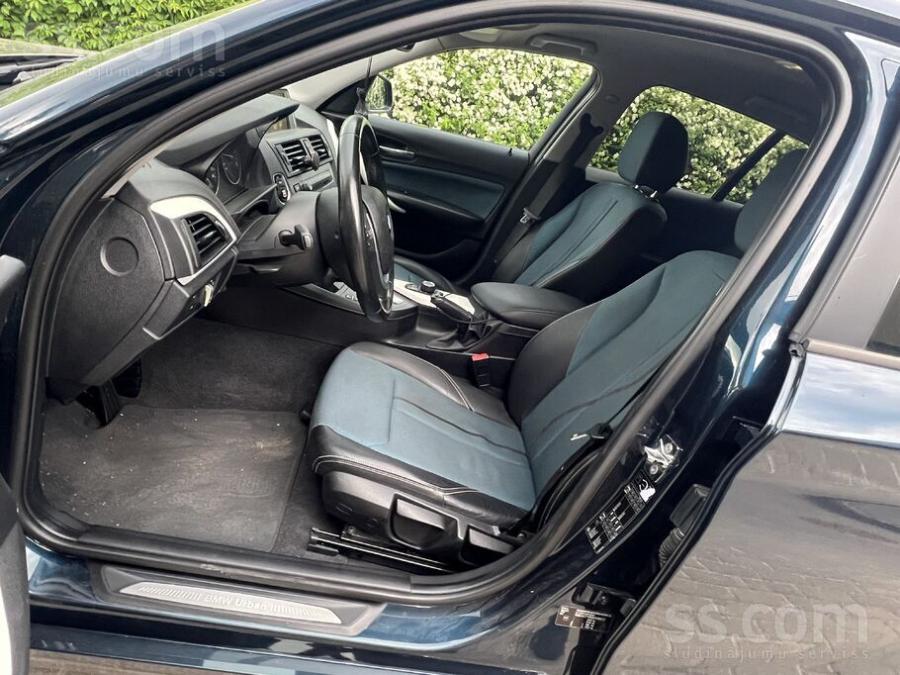 Blue BMW 118 2012 in Tukums, with an engine capacity of 2.00 L and mileage of 202 thousand km for 7690 €, photo 8 on AUTOMOTO.COM.LV