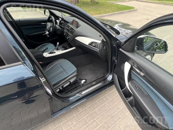 Blue BMW 118 2012 in Tukums, with an engine capacity of 2.00 L and mileage of 202 thousand km for 7690 €, photo 10 on AUTOMOTO.COM.LV