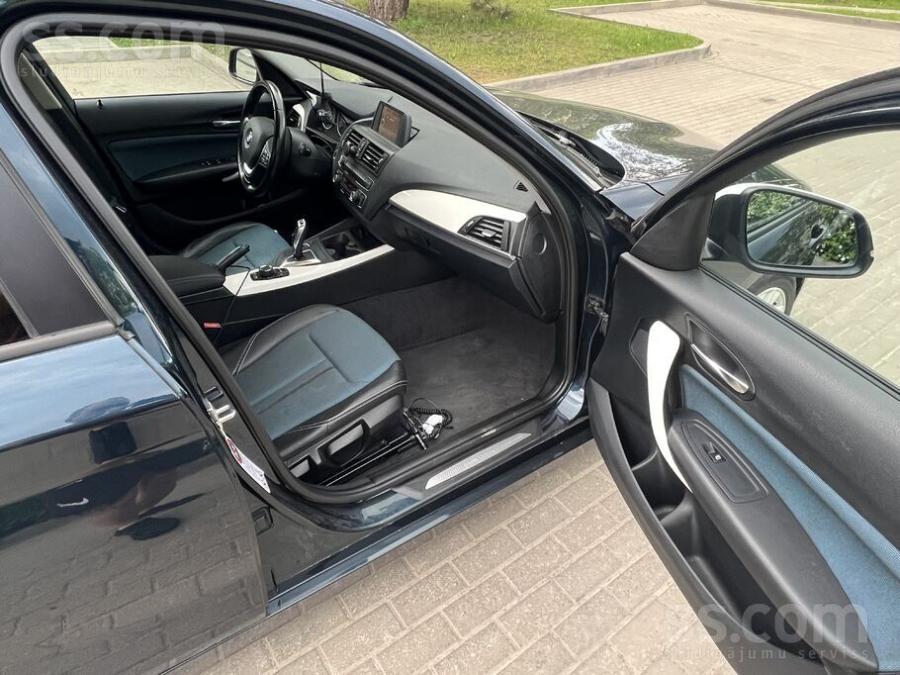 Blue BMW 118 2012 in Tukums, with an engine capacity of 2.00 L and mileage of 202 thousand km for 7690 €, photo 11 on AUTOMOTO.COM.LV