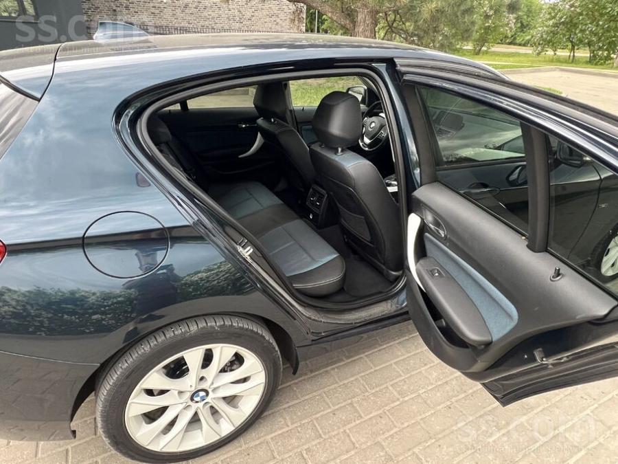 Blue BMW 118 2012 in Tukums, with an engine capacity of 2.00 L and mileage of 202 thousand km for 7690 €, photo 12 on AUTOMOTO.COM.LV