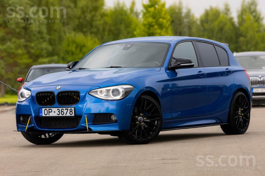 Blue BMW 118 2013 in Jelgava, with an engine capacity of 2.00 L and mileage of 0 thousand km for 8200 €, photo 1 on AUTOMOTO.COM.LV