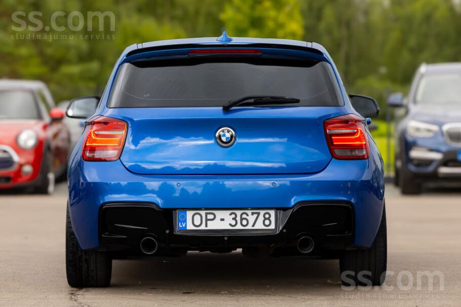 Blue BMW 118 2013 in Jelgava, with an engine capacity of 2.00 L and mileage of 0 thousand km for 8200 €, photo 6 on AUTOMOTO.COM.LV