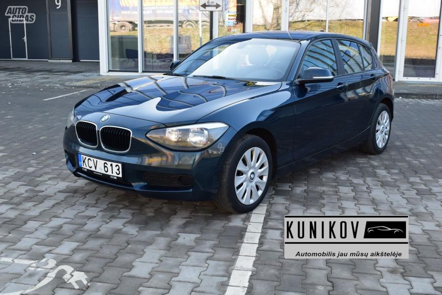 Синий БМВ 118 2013 в Вильнюс, объемом двигателя 2.00 л и пробегом 227 тыс. км за 4600 €, фото 1 на AUTOMOTO.COM.LV