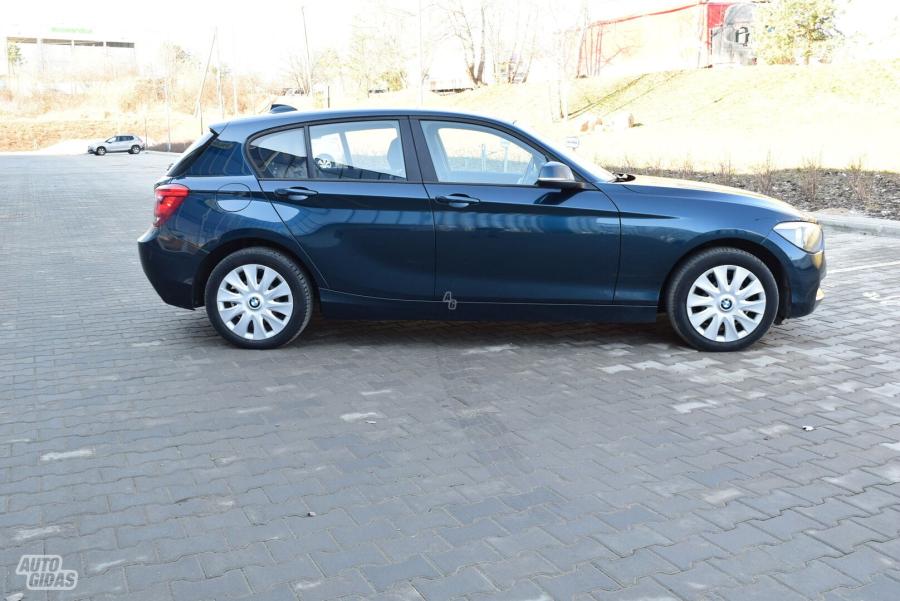 Синий БМВ 118 2013 в Вильнюс, объемом двигателя 2.00 л и пробегом 227 тыс. км за 4600 €, фото 5 на AUTOMOTO.COM.LV
