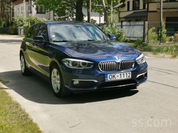 Синий БМВ 118 2015 в Юрмала, объемом двигателя 1.60 л и пробегом 203 тыс. км за 9800 €, фото 1 на AUTOMOTO.COM.LV