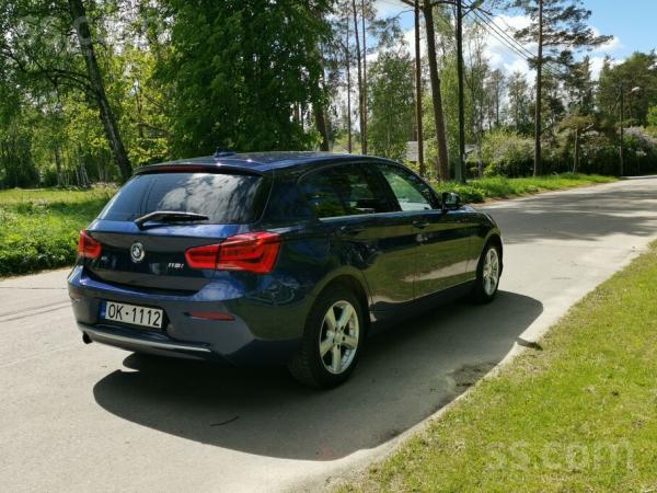 Синий БМВ 118 2015 в Юрмала, объемом двигателя 1.60 л и пробегом 203 тыс. км за 9800 €, фото 10 на AUTOMOTO.COM.LV