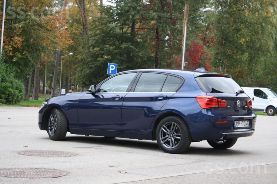 Zils BMW 118 2015 Jūrmala, ar dzinēja tilpumu 1.60 L un nobraukumu 209 tūkst. km par 9400 €, foto 4 vietnē AUTOMOTO.COM.LV