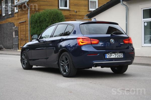 BMW 118 2015 Jūrmala vietnē Zils BMW 118 2015 Jūrmala, ar dzinēja tilpumu 1.60 L un nobraukumu 209 tūkst. km par 9400 €, foto 5 vietnē AUTOMOTO.COM.LV