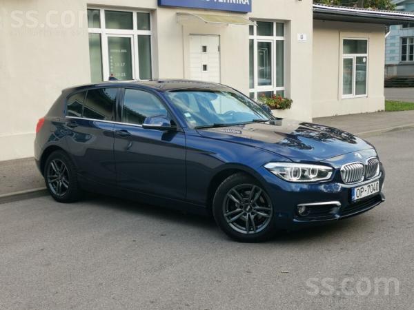 BMW 118 2015 Jūrmala vietnē Zils BMW 118 2015 Jūrmala, ar dzinēja tilpumu 1.60 L un nobraukumu 209 tūkst. km par 9400 €, foto 9 vietnē AUTOMOTO.COM.LV