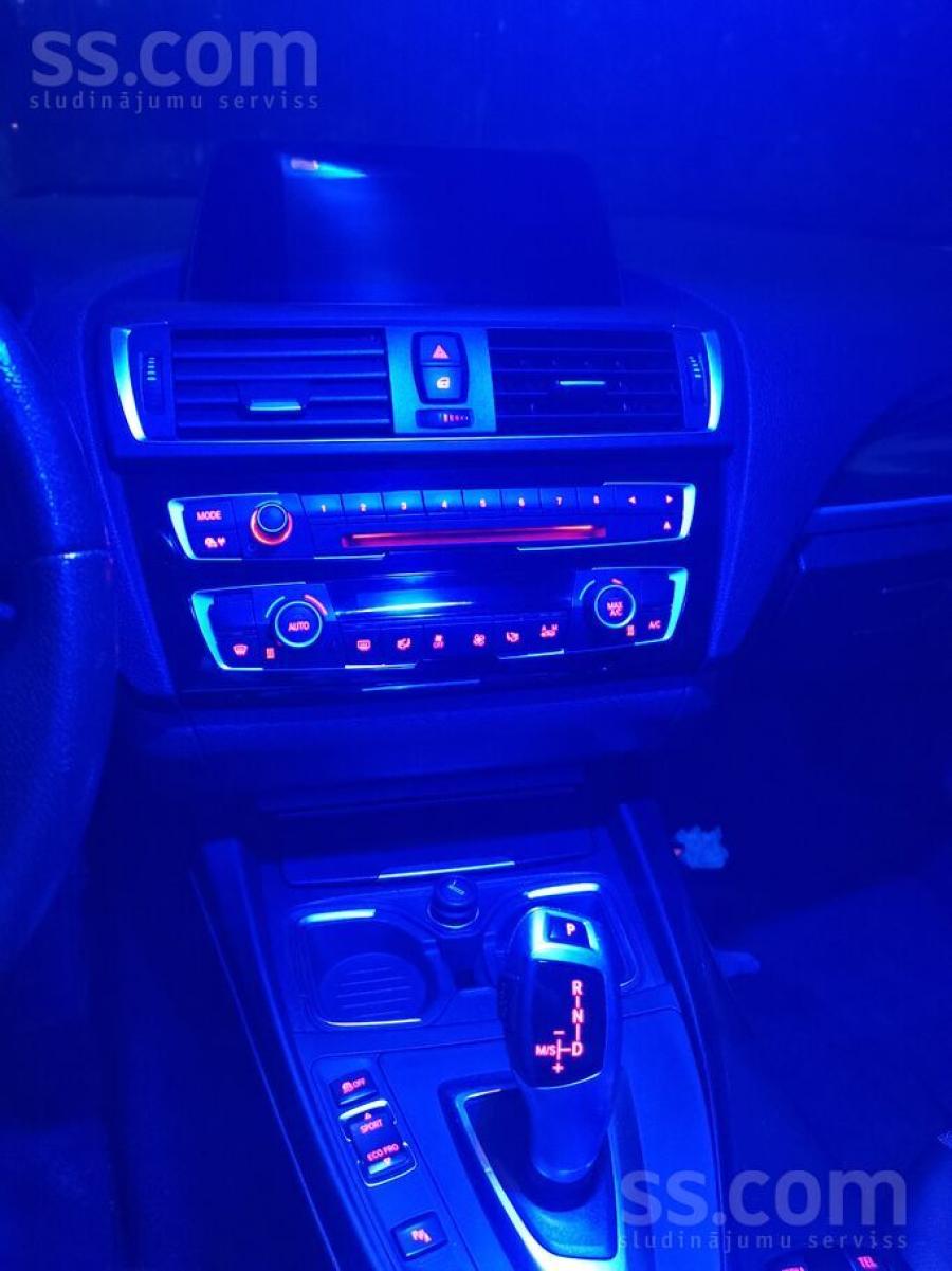 Zils BMW 118 2015 Jūrmala, ar dzinēja tilpumu 1.60 L un nobraukumu 209 tūkst. km par 9400 €, foto 22 vietnē AUTOMOTO.COM.LV