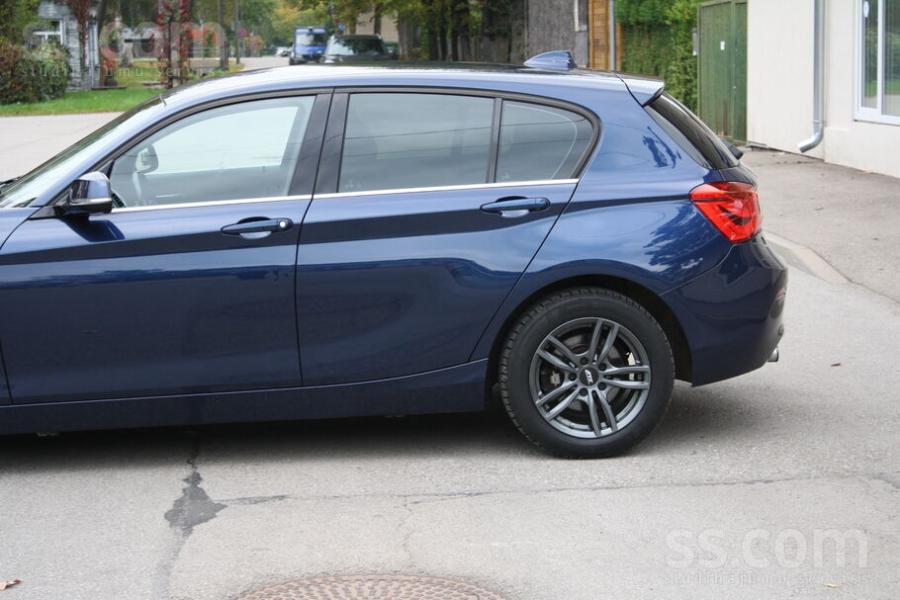 Zils BMW 118 2015 Jūrmala, ar dzinēja tilpumu 1.60 L un nobraukumu 209 tūkst. km par 9400 €, foto 29 vietnē AUTOMOTO.COM.LV