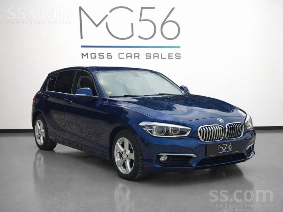 Blue BMW 118 2015 in Riga, with an engine capacity of 1.60 L and mileage of 209 thousand km for 9700 €, photo 3 on AUTOMOTO.COM.LV