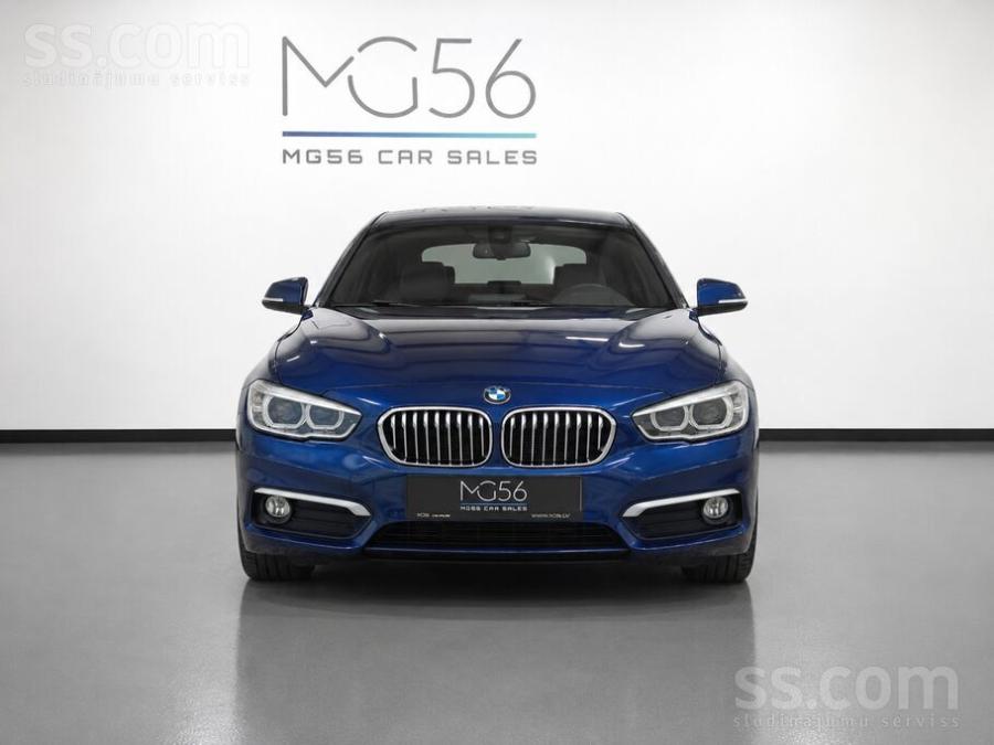 Blue BMW 118 2015 in Riga, with an engine capacity of 1.60 L and mileage of 209 thousand km for 9700 €, photo 4 on AUTOMOTO.COM.LV