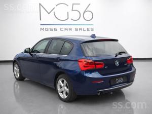 Blue BMW 118 2015 in Riga, with an engine capacity of 1.60 L and mileage of 209 thousand km for 9700 €, photo 5 on AUTOMOTO.COM.LV