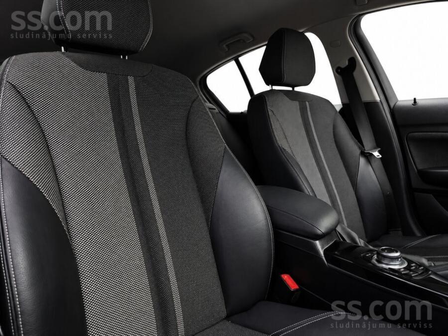 Blue BMW 118 2015 in Riga, with an engine capacity of 1.60 L and mileage of 209 thousand km for 9700 €, photo 11 on AUTOMOTO.COM.LV