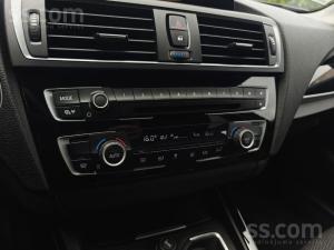 Blue BMW 118 2015 in Riga, with an engine capacity of 1.60 L and mileage of 209 thousand km for 9700 €, photo 13 on AUTOMOTO.COM.LV