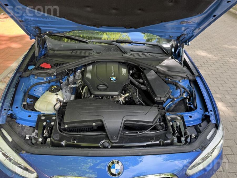 Blue BMW 118 2016 in Bauska, with an engine capacity of 2.00 L and mileage of 270 thousand km for 9900 €, photo 28 on AUTOMOTO.COM.LV