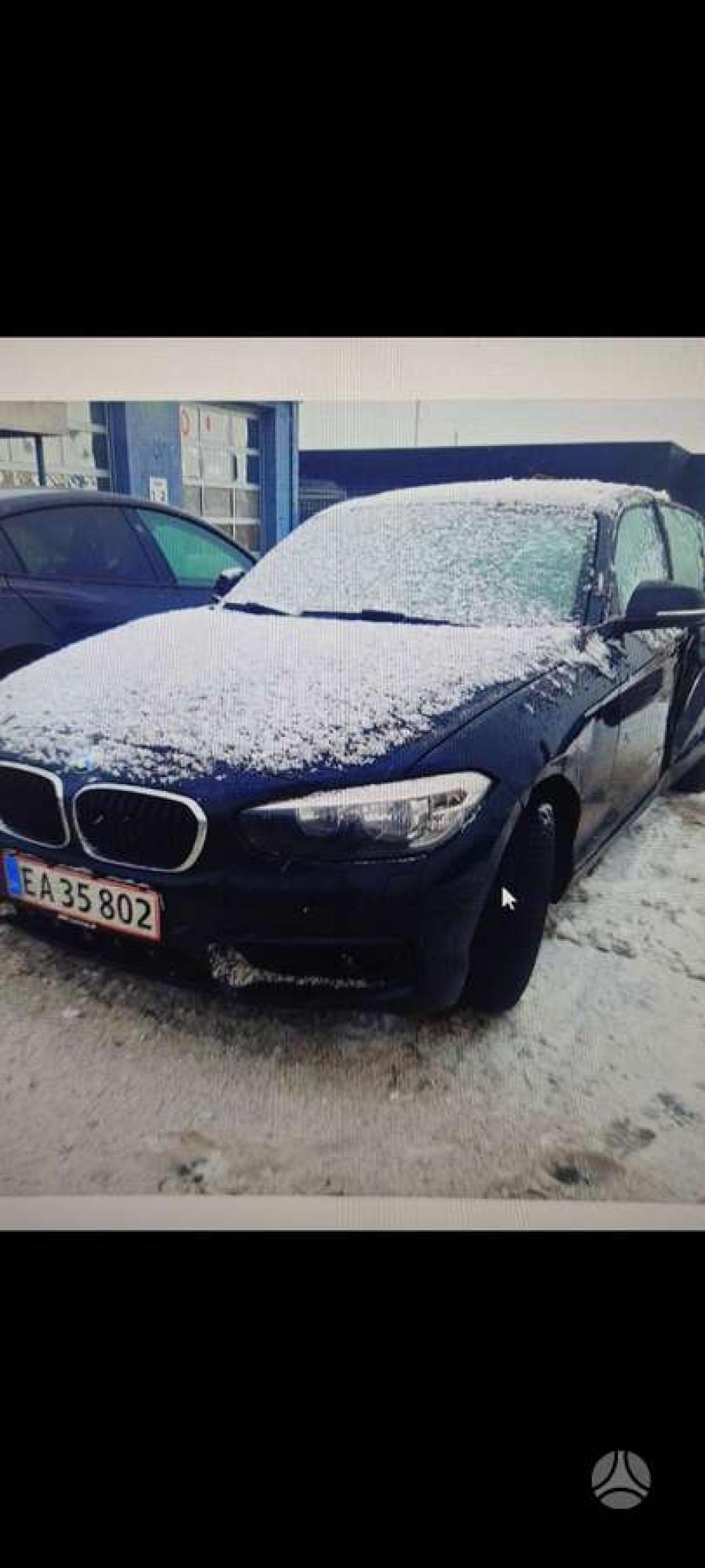 Blue BMW 118 2018 in Kretinga, with an engine capacity of 2.00 L and mileage of 84 thousand km for 7000 €, photo 1 on AUTOMOTO.COM.LV