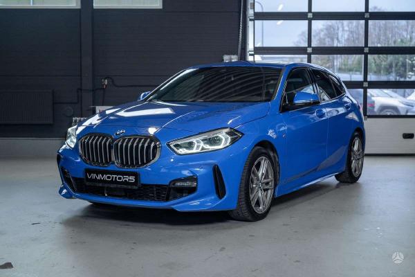 Zils BMW 118 2019 Viļņa, ar dzinēja tilpumu 1.50 L un nobraukumu 71 tūkst. km par 18500 €, foto 1 vietnē AUTOMOTO.COM.LV