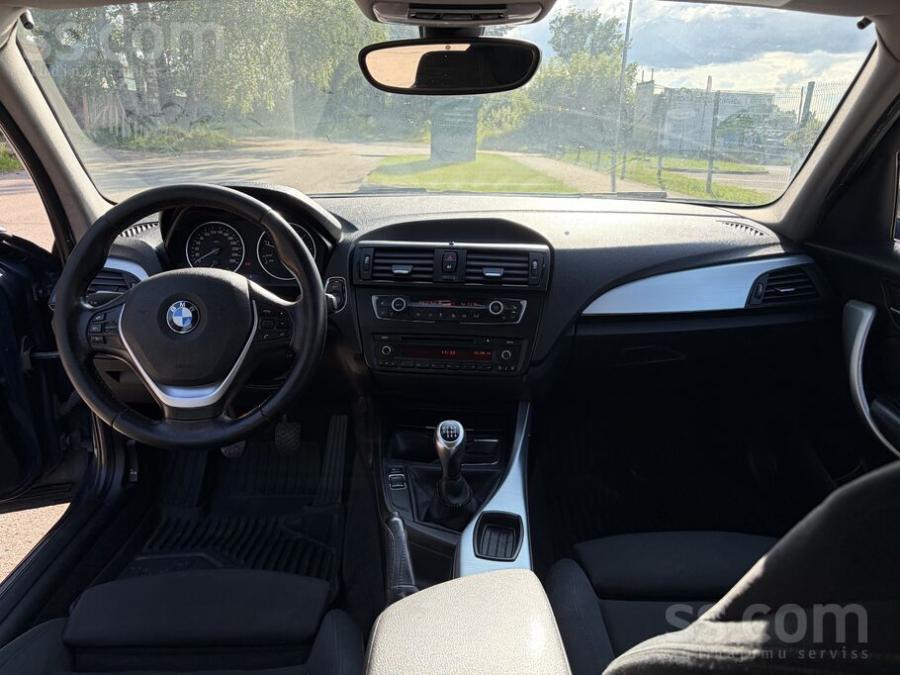 Zils BMW 118 2012 Rīga, ar dzinēja tilpumu 1.40 L un nobraukumu 291 tūkst. km par 4599 €, foto 6 vietnē AUTOMOTO.COM.LV