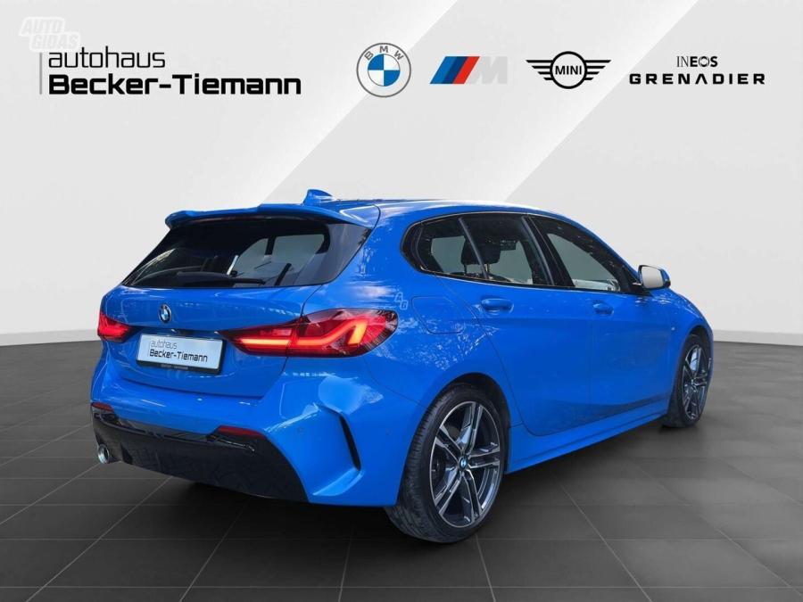 Blue BMW 118 2019 in Kaunas, with an engine capacity of 1.50 L and mileage of 26 thousand km for 25376 €, photo 6 on AUTOMOTO.COM.LV