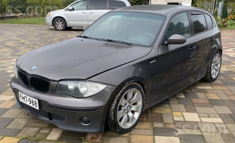 Brūns BMW 118 2007 Dobele, ar dzinēja tilpumu 1.80 L un nobraukumu 445 tūkst. km par 1800 €, foto 3 vietnē AUTOMOTO.COM.LV