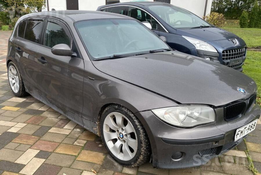 Brūns BMW 118 2007 Dobele, ar dzinēja tilpumu 1.80 L un nobraukumu 445 tūkst. km par 1800 €, foto 4 vietnē AUTOMOTO.COM.LV