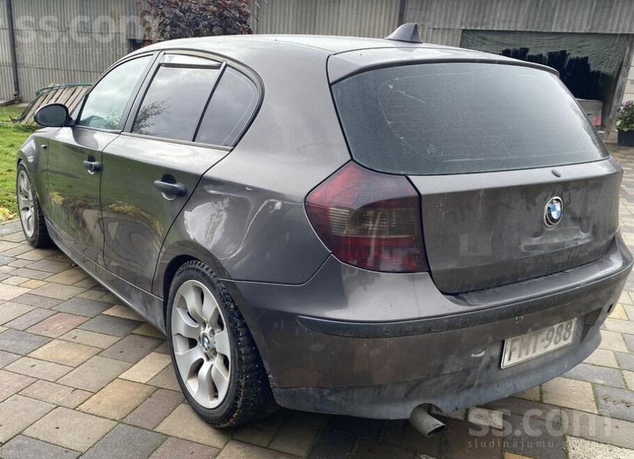 Brūns BMW 118 2007 Dobele, ar dzinēja tilpumu 1.80 L un nobraukumu 445 tūkst. km par 1800 €, foto 5 vietnē AUTOMOTO.COM.LV